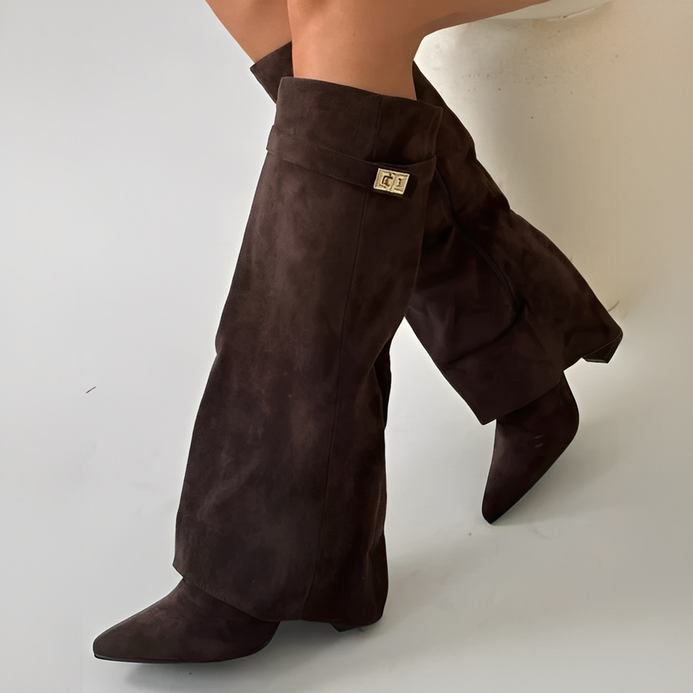 Charrise - Tall boots for women with wide calves – Monaco-mode.fr