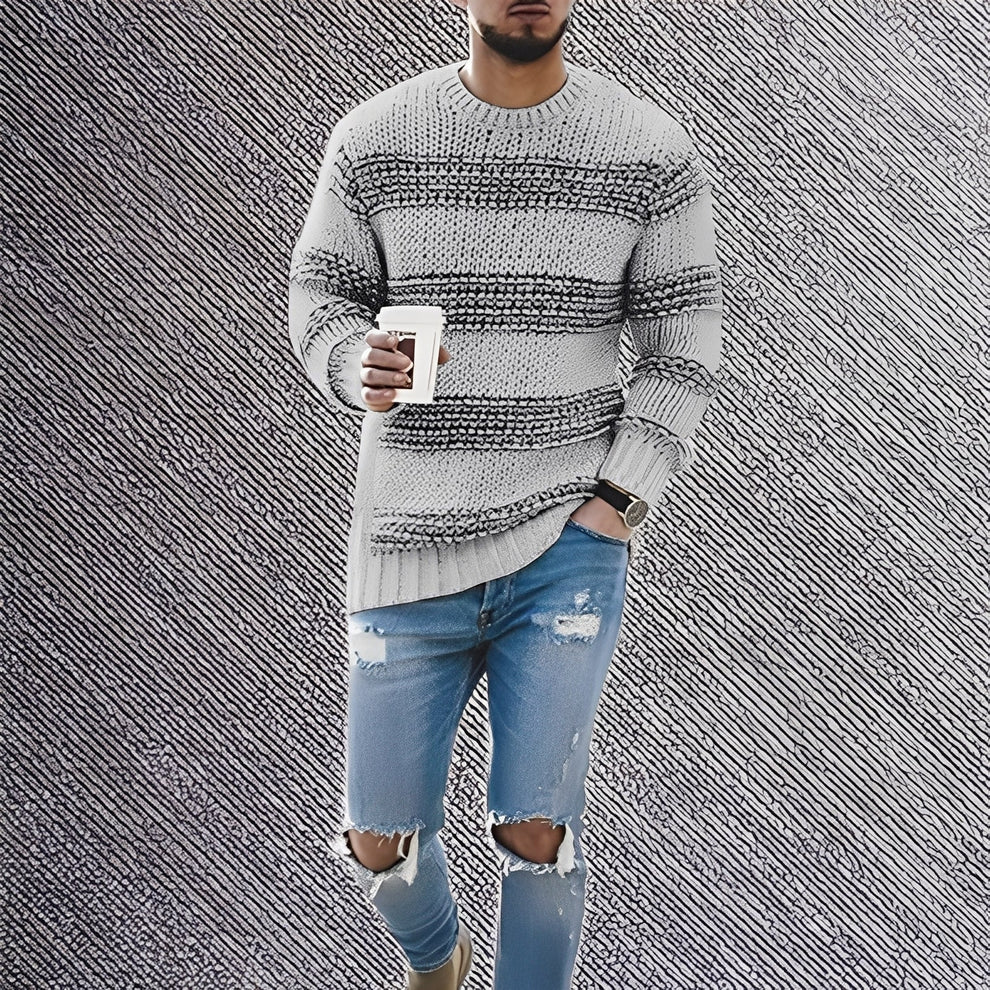 Kenzo - Men's sweater with soft stripes – Monaco-mode.fr