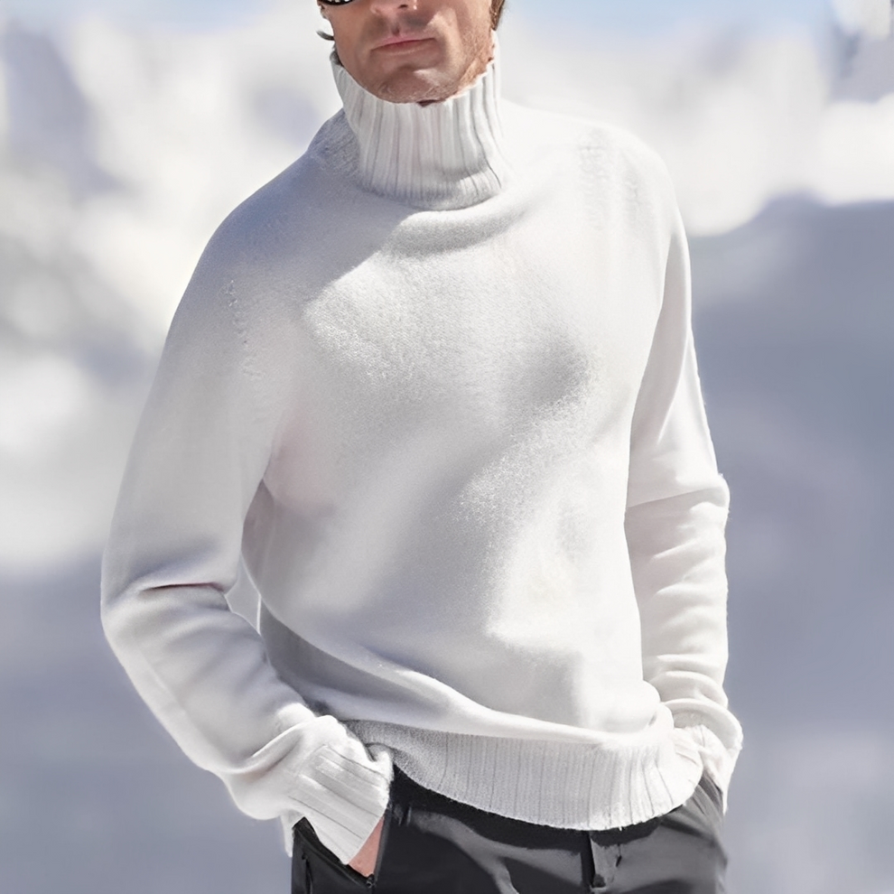 Chister - Pull chaud à col roulé pour homme – Monaco-mode.fr