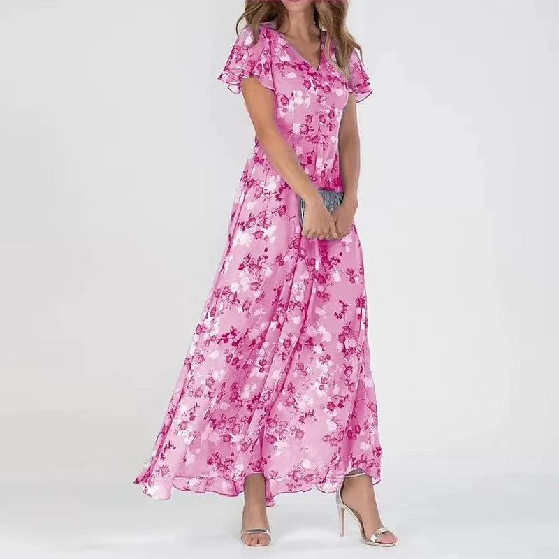 Lea – Robe Midi Élégante pour Toutes Les Occasions – Monaco-mode.fr